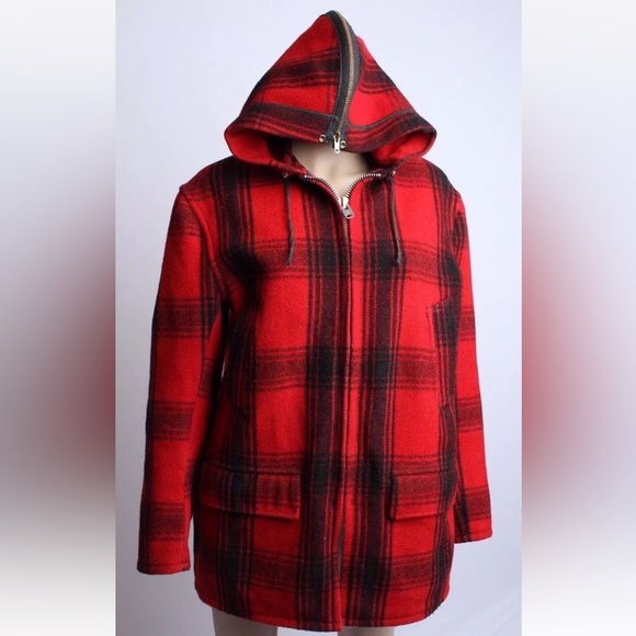 woolen mills | Jackets & Coats | Vtg 5s Johnson Woolen Mills Buffalo ...